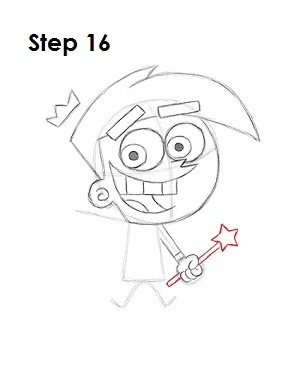 How to Draw Cosmo (The Fairly OddParents)