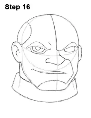 How To Draw Cyborg Easy Step By Step Cartoon Network
