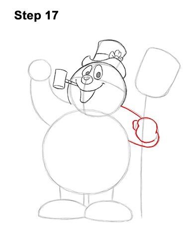 Frosty The Snowman Outline