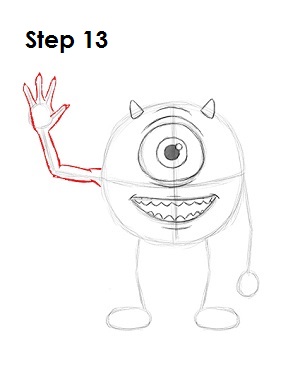 How to Draw Mike Wazowski