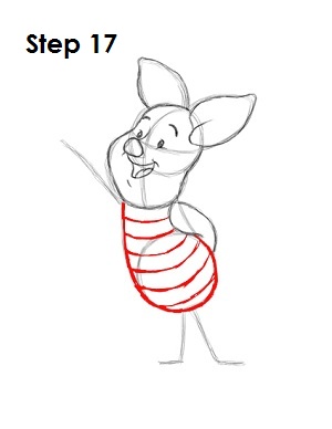 How to Draw Piglet