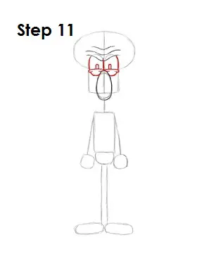 How To Draw Squidward Step By Step Easy